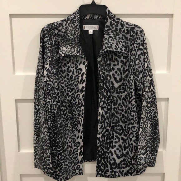 George Simonton | Jackets & Coats | Simonton Says Animal Print Jacket ...